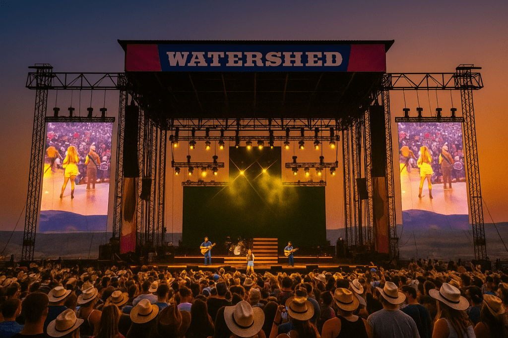 Watershed Festival 2025: Iconic Country Music Celebration